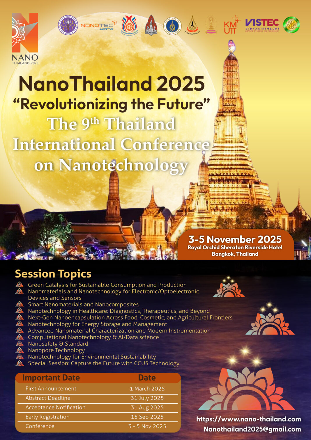 NANOTHAILAND 2025: The 9th Thailand International Nanotechnology ...